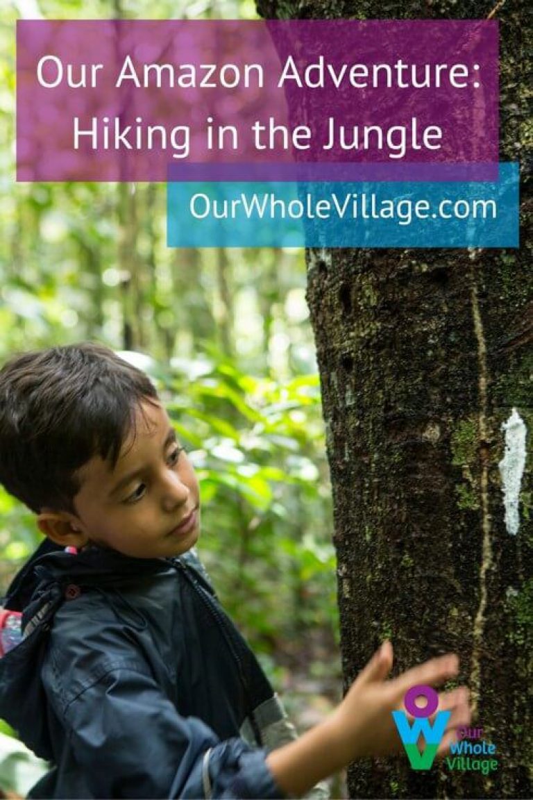 Our Amazon Adventure: Hiking in the jungle | Our Whole Village