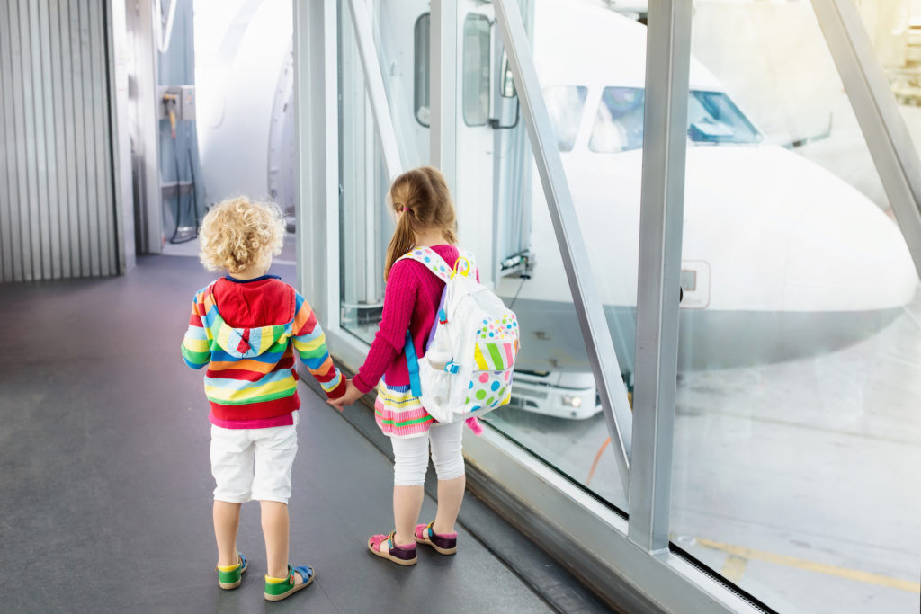Unplugged Travel: How to Entertain Kids on a Plane | Our Whole Village